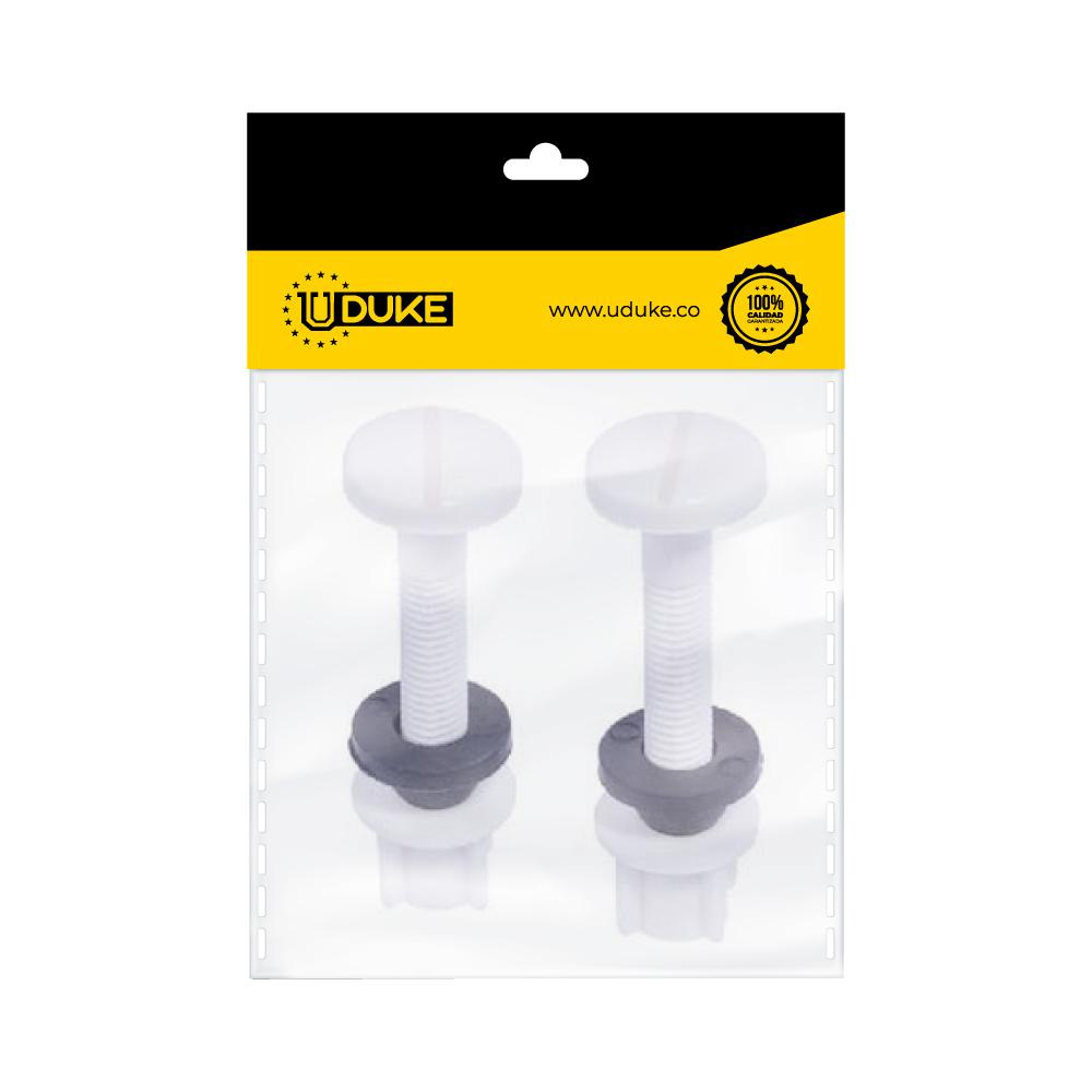 TORNILLO SANITARIO PQT X 2 UDUKE | Distribuciones Hoyostools SAS